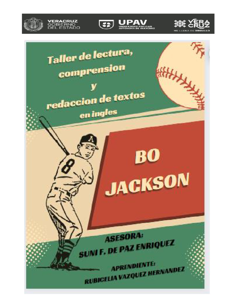 Vicent Edward Jackson Better Known As Bo Jackson | PDF | Sports