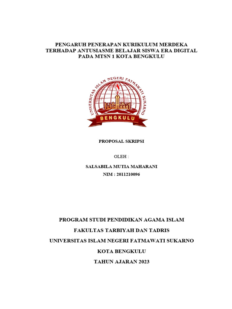 Revisi Tiaa Sempro | PDF