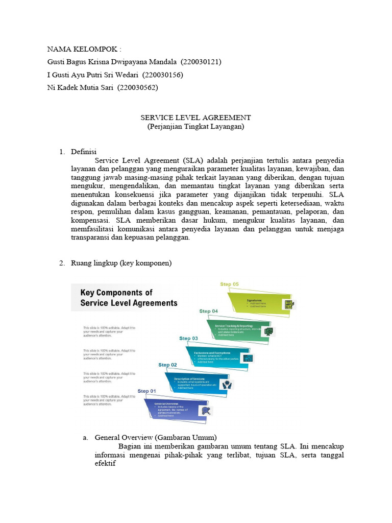 CloudComputing - Kelompok SLA | PDF