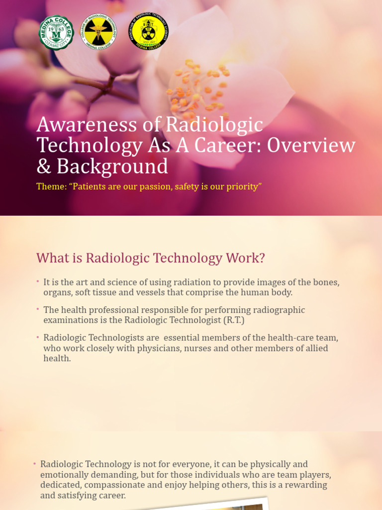 Awareness of Radiologic Technology As A Career | PDF | Radiology ...