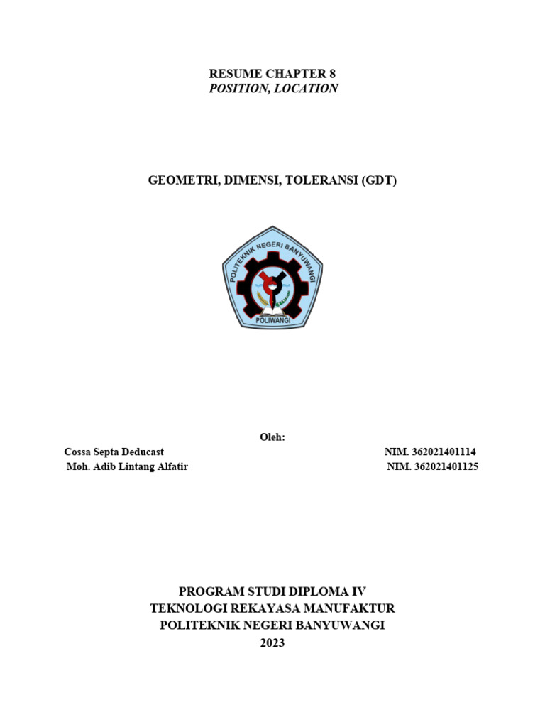 Resume Chapter 8 LOCATION | PDF | Teknologi & Rekayasa