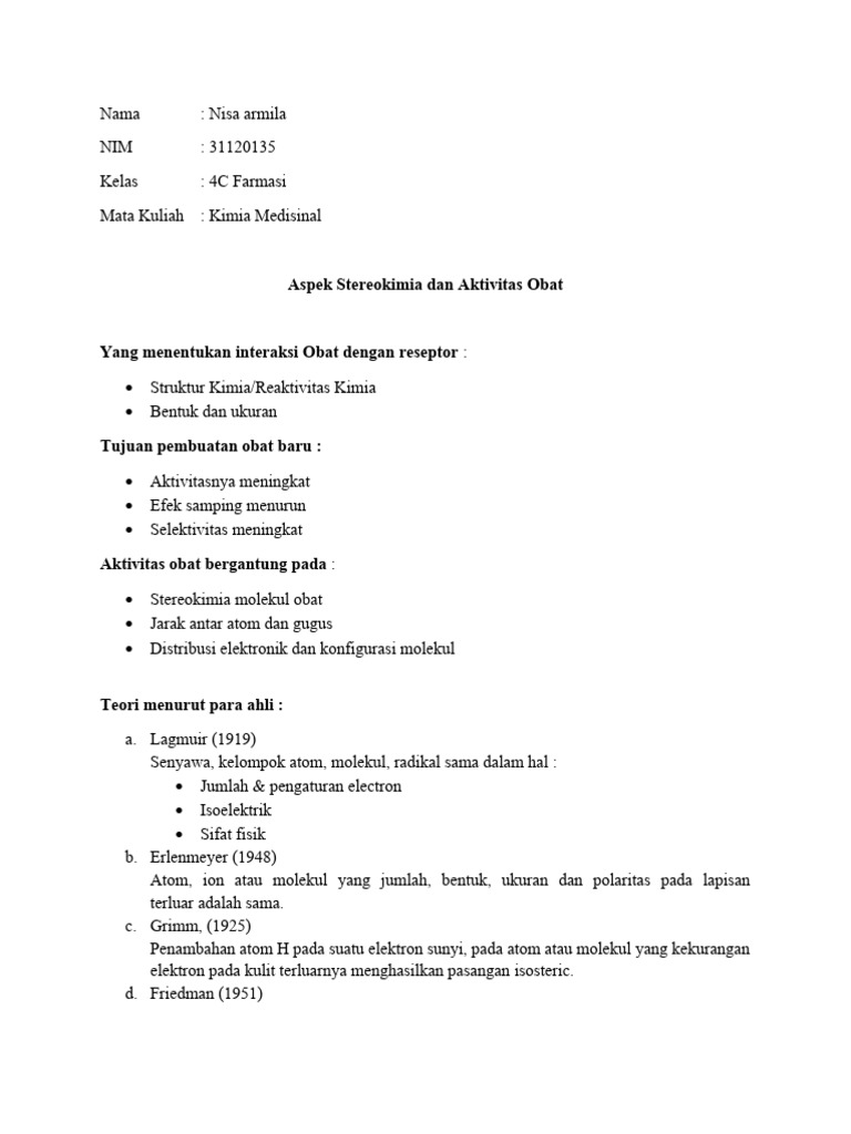 4C-31120135-Nisa Armila-1 - Resume | PDF