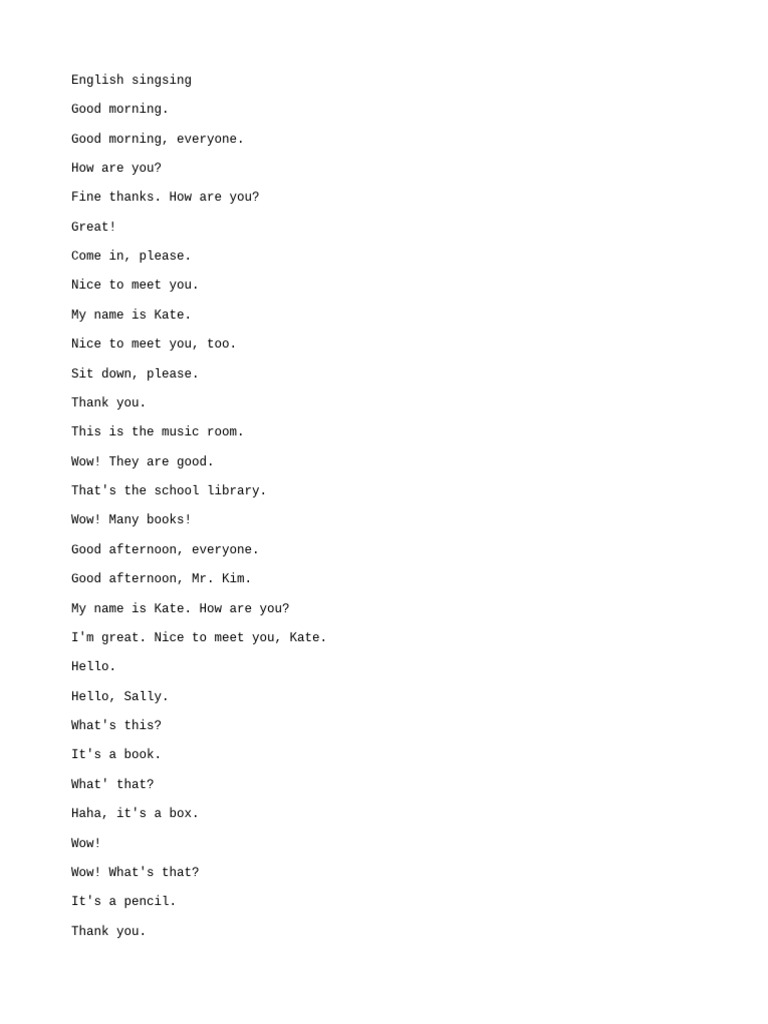 (English) Good Morning+More Kids Dialogues - Learn English For Kids ...