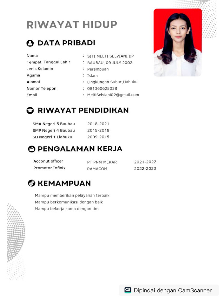 Berkas Lamaran Kerja | PDF