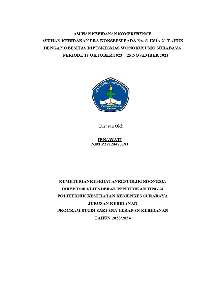 Askeb Catin Kompre | PDF | Pengembangan Diri