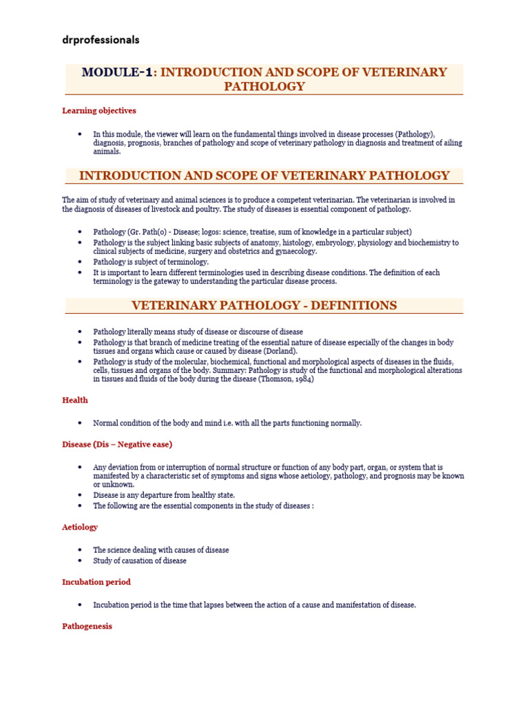 (TANUVAS) General Veterinary Pathology | PDF | Edema | Pathology