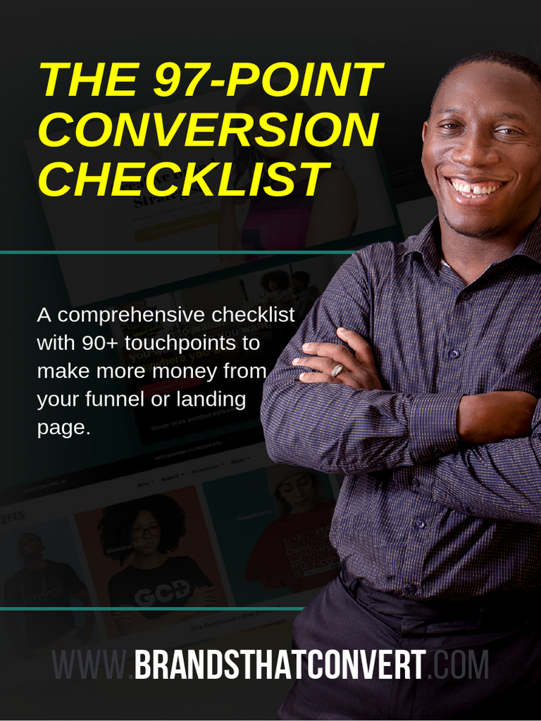 97-Point Conversion Checklist - BrandsThatConvert ...