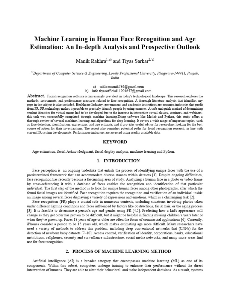 Face Main File | PDF