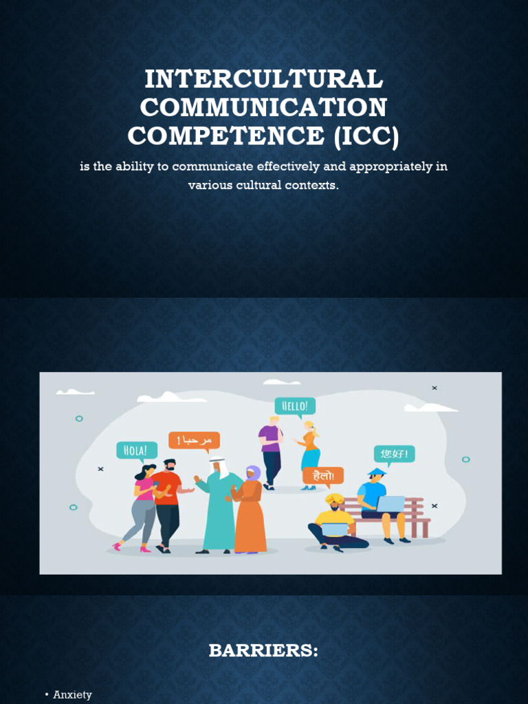 Intercultural Communication Competence | PDF Intercultural Communication Competence | PDF