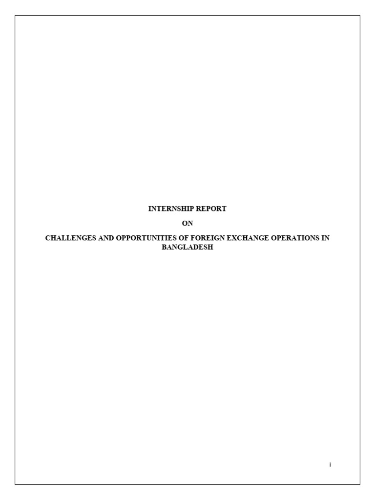 Internship Report | PDF