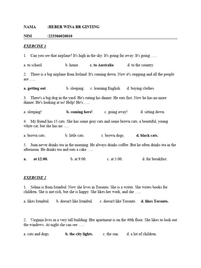 Literal Reading Topic 15 | PDF