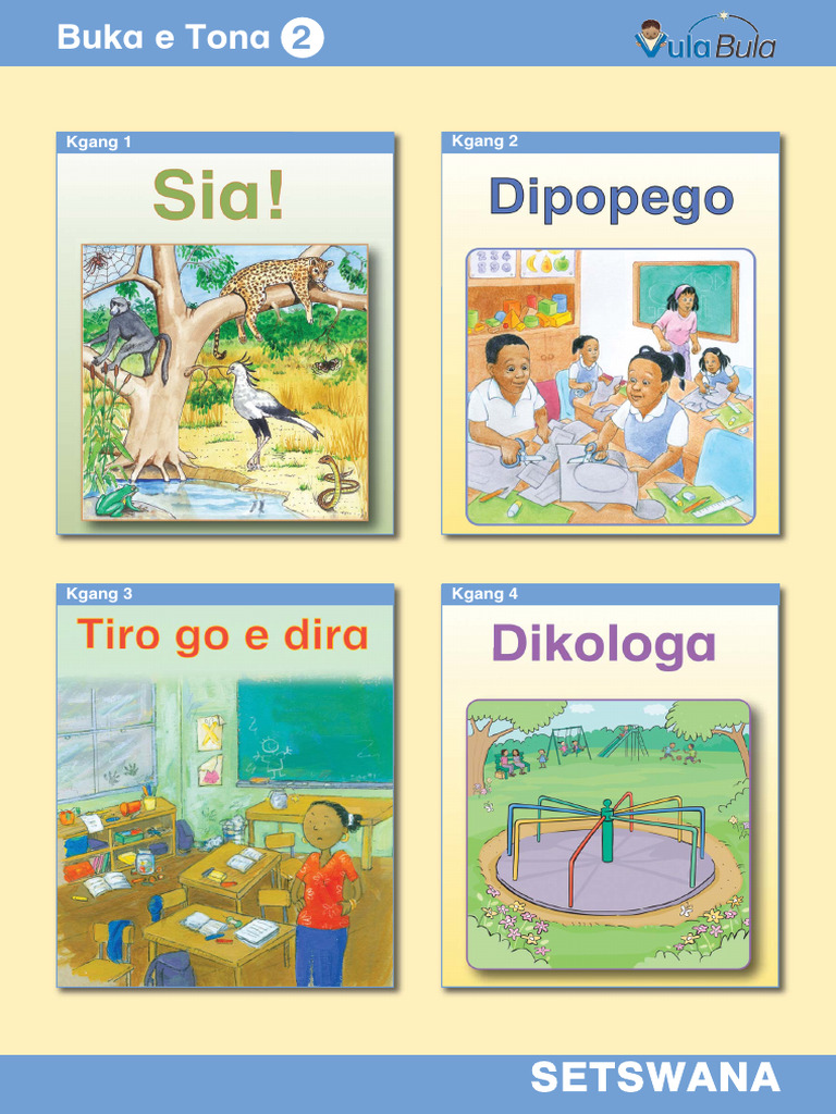 Buka e Tona 2 Setswana 0 | PDF | Language Arts & Discipline | Foreign ...
