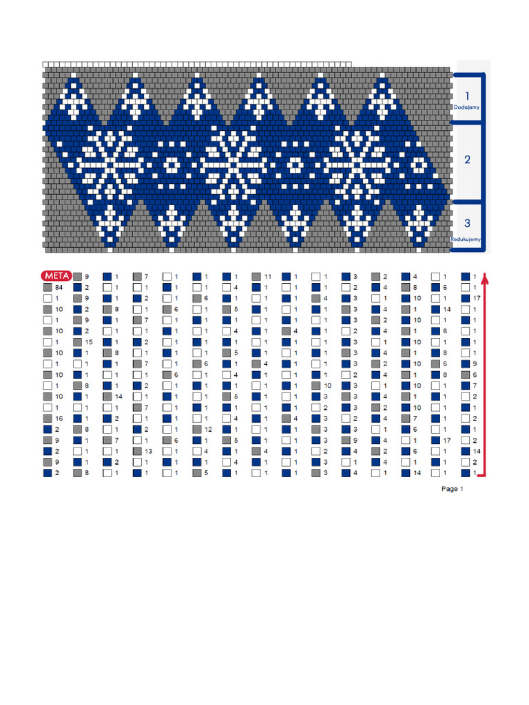 Christmas Beaded Bauble Pattern | PDF