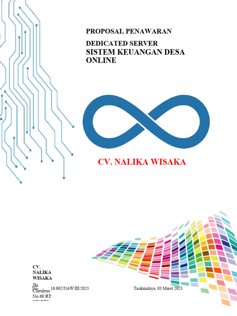 Proposal Penawaran Dedicated Server NW | PDF