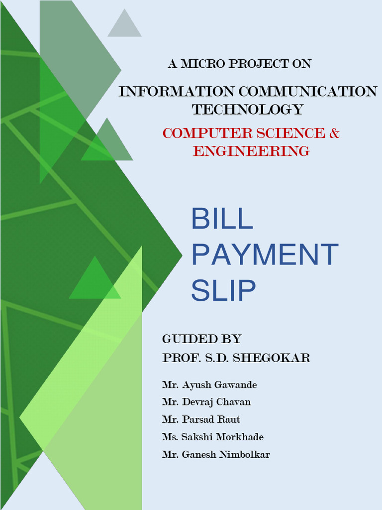 Report Cover Page 1 - TemplateLab | PDF