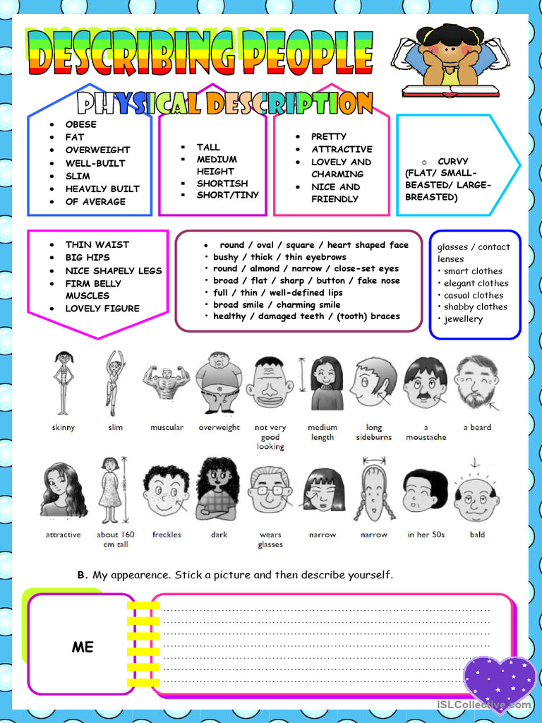 Describing People. | PDF