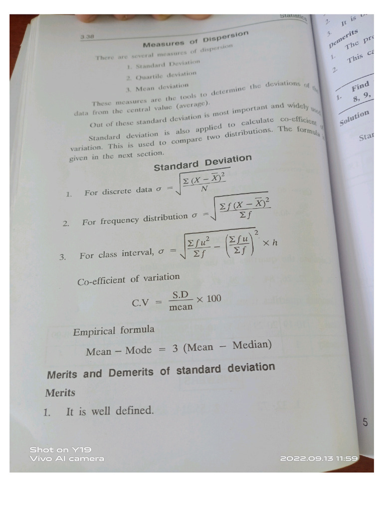 Statistics Unit 3 | PDF