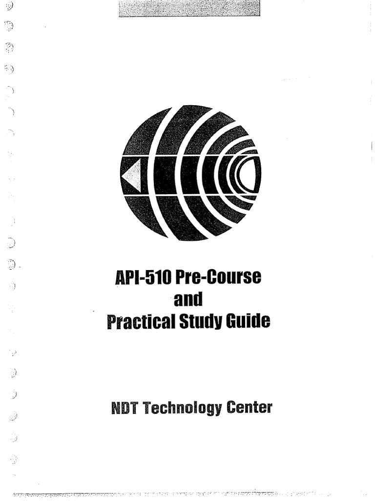 API 510 Pre-Course Practical Study Guide | PDF