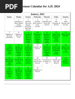 Ordo 2026 | PDF | Lent | Easter