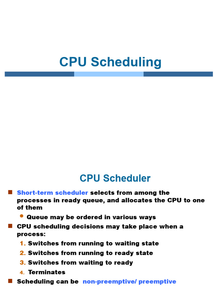 Set 5 Scheduling Pdf Scheduling Computing Process Computing 2590