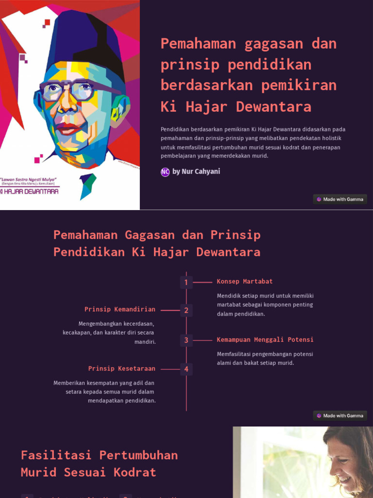 Prinsip Pendidikan KHD | PDF