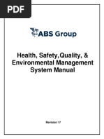 ISO14001+ISO45001 Management System Manual Sample | PDF | Occupational ...