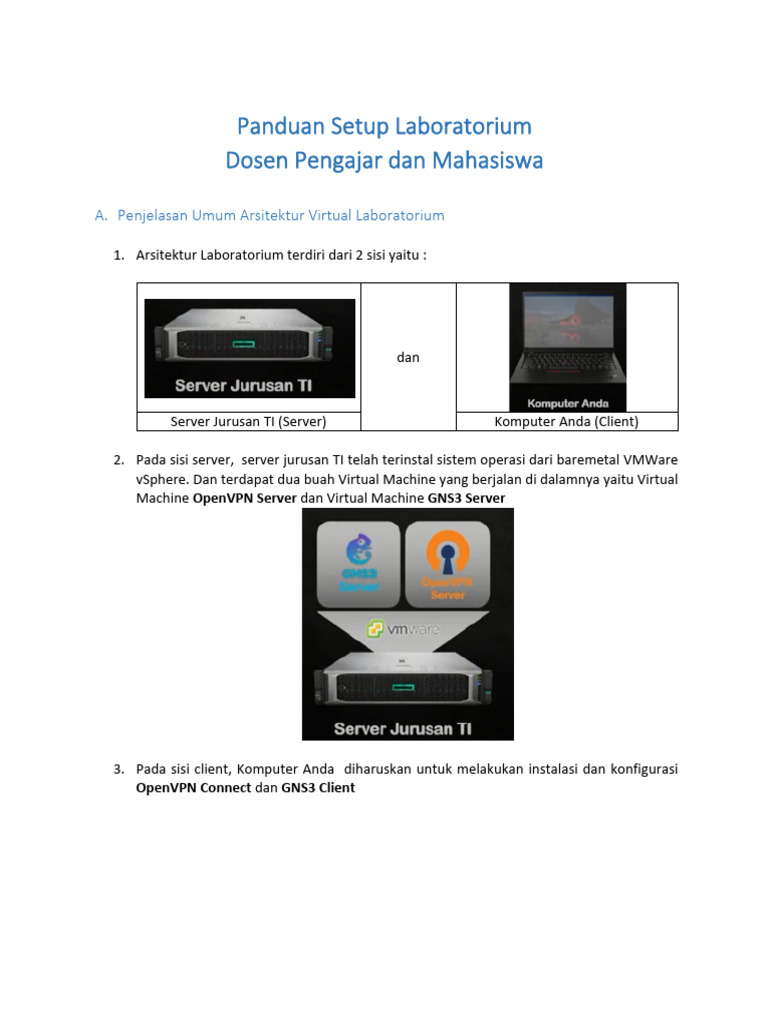 Panduan Setup Virtual Lab | PDF Panduan Setup Virtual Lab | PDF