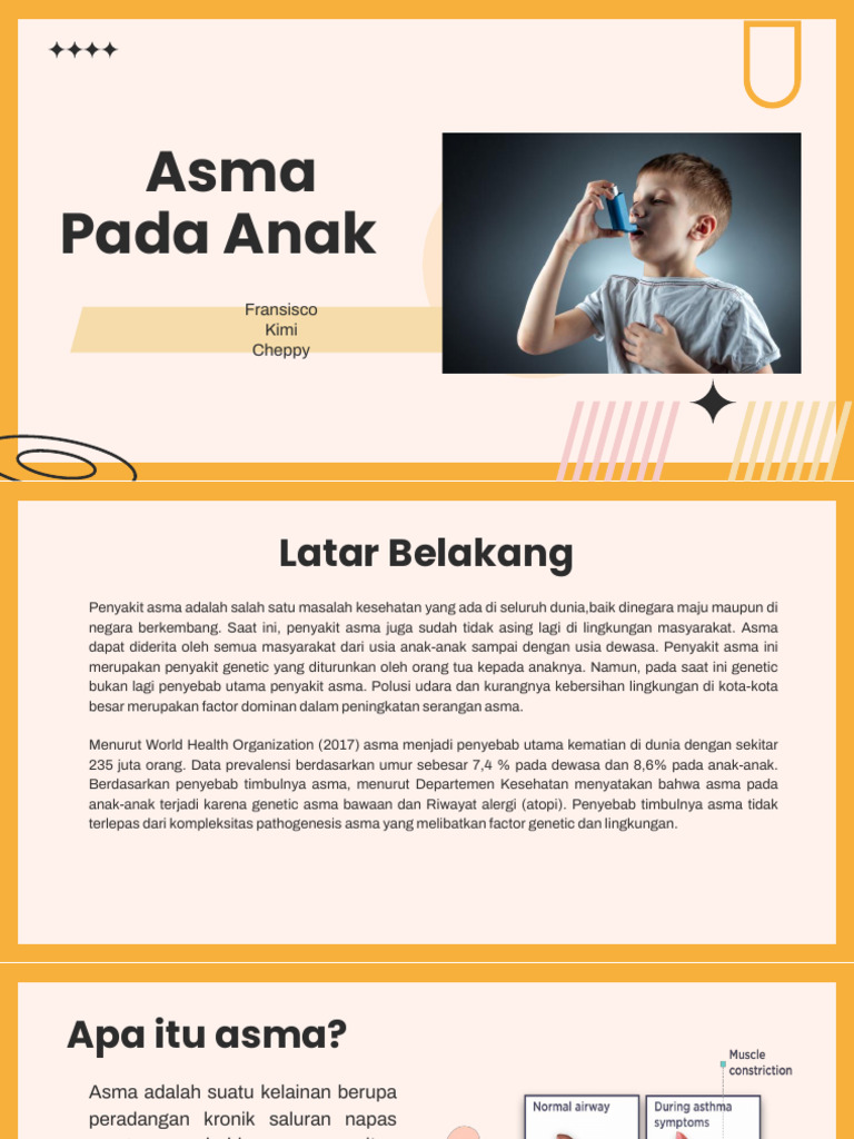 Asma Anak | PDF | Kesehatan Holistik