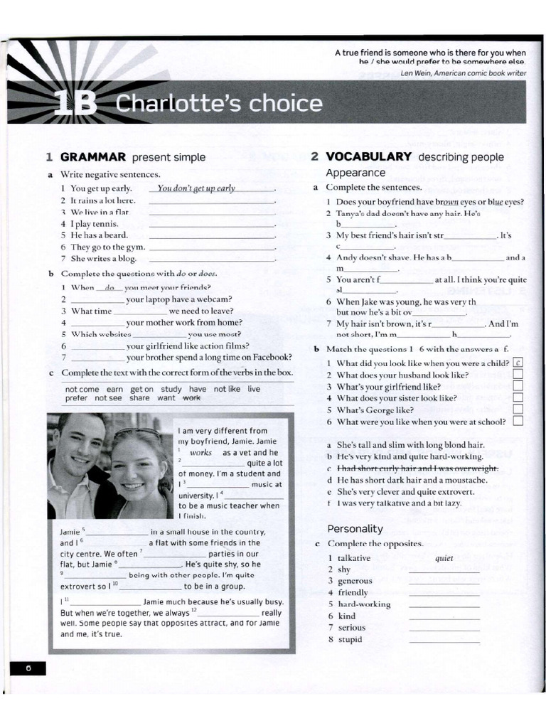 1B Charlotte's Choice - WB | PDF