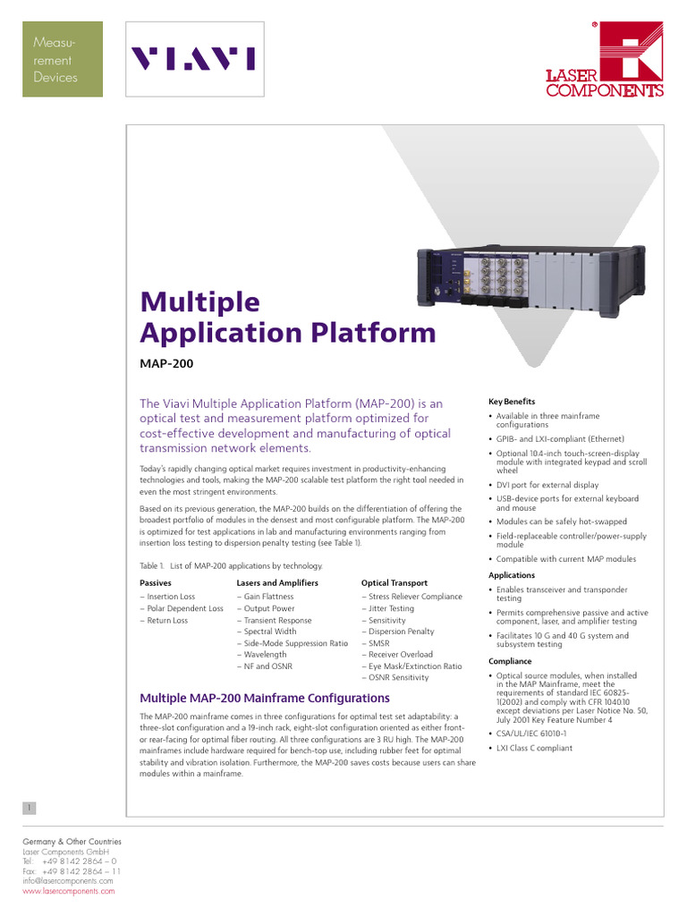 Map-200 Multiple Application Platform | PDF | Usb | Graphical User ...