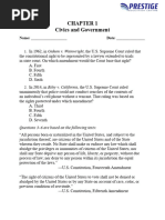 Jim Crow Literacy Test | PDF