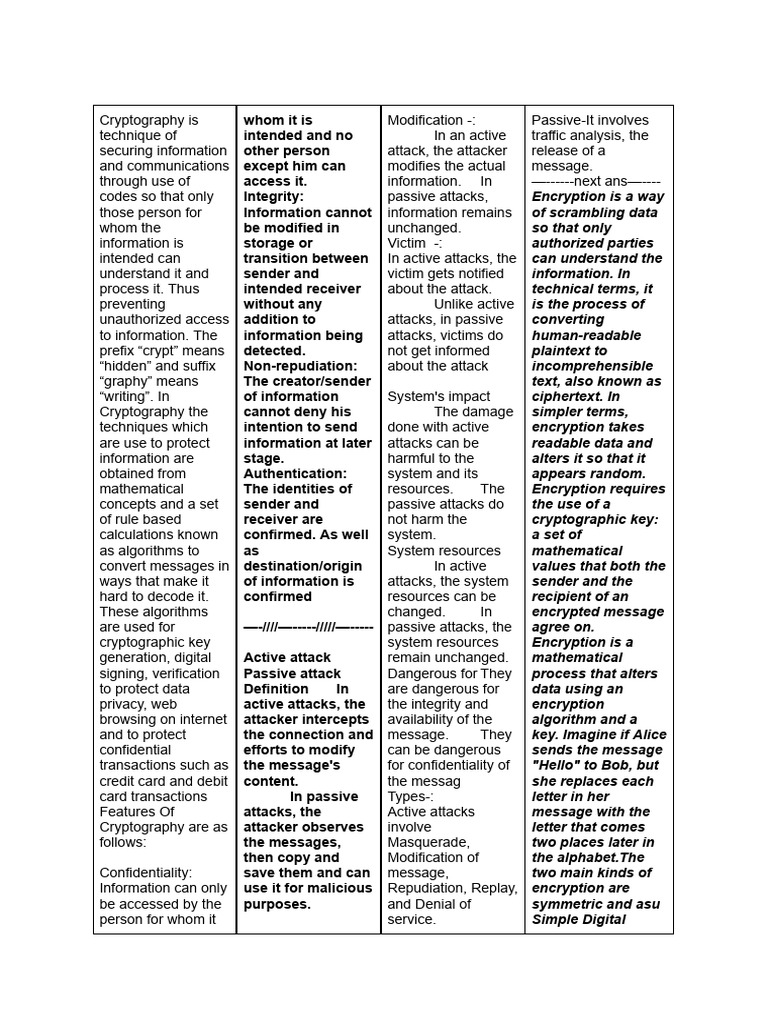 Cryptography | PDF | Cryptography | Encryption Cryptography | PDF | Cryptography | Encryption