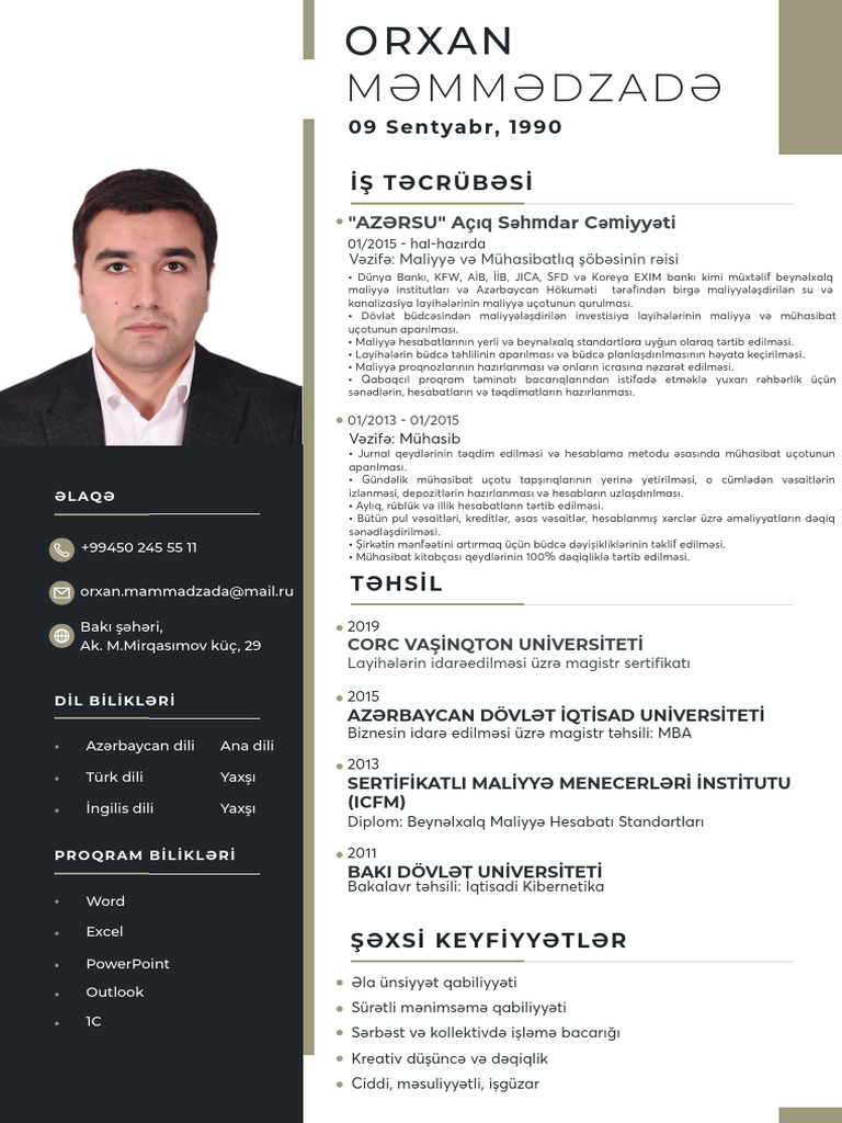 Orxan Məmmədzadə | PDF