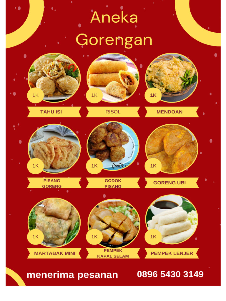 Aneka Gorengan | PDF