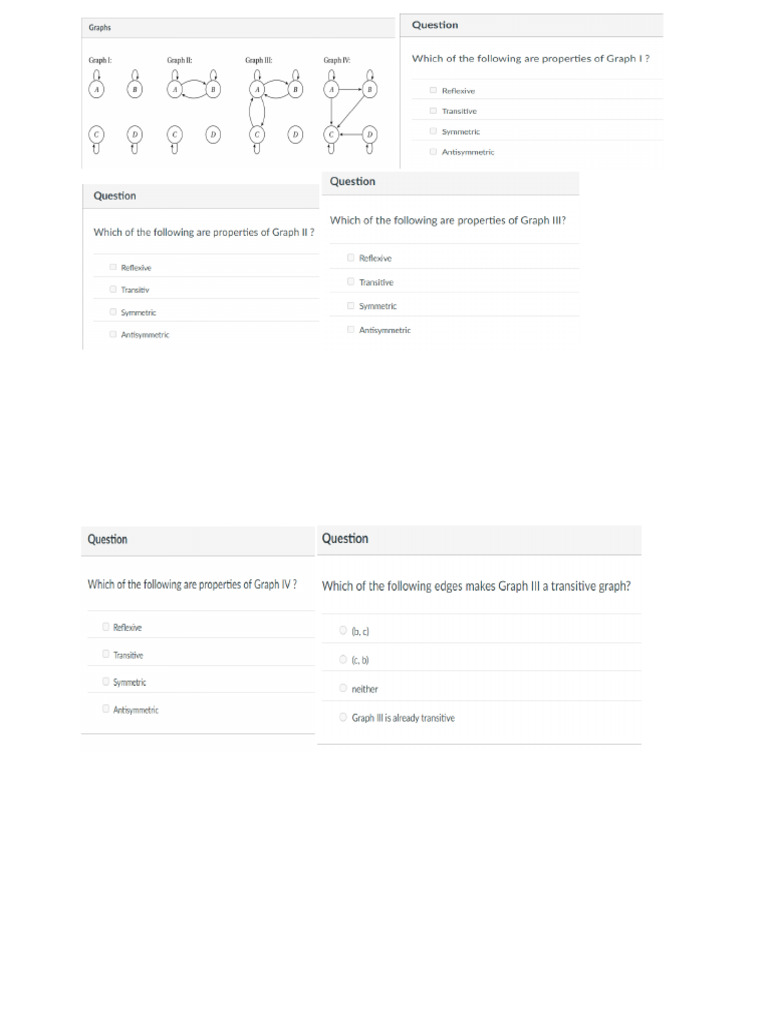 Quiz 3 Relations and Functions | PDF