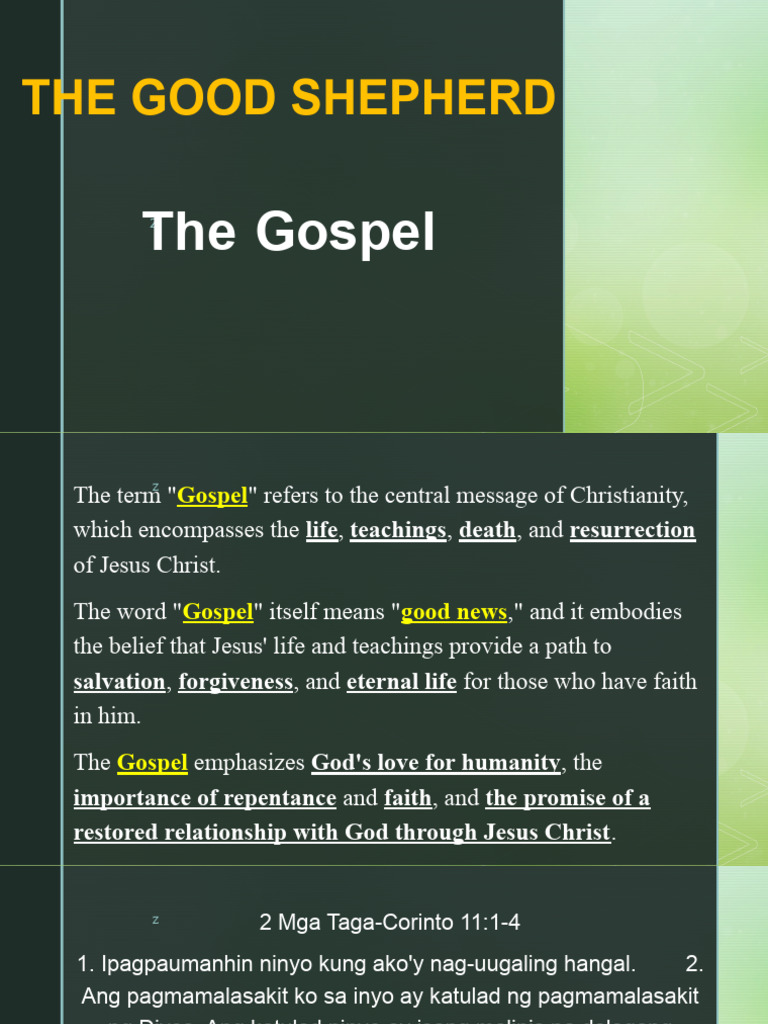 The Gospel | PDF