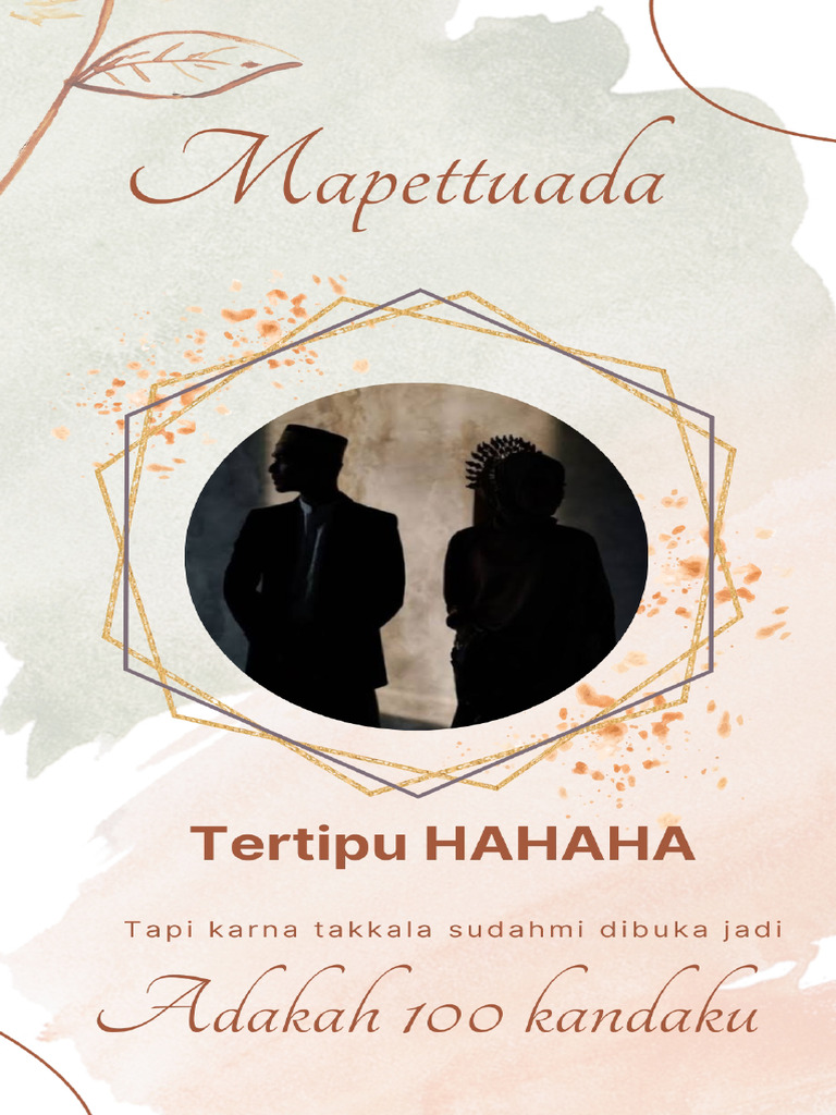 Undangan Mapettuada- | PDF
