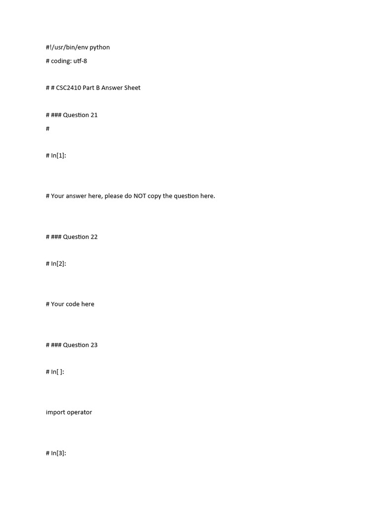 Program in Word File Example | PDF