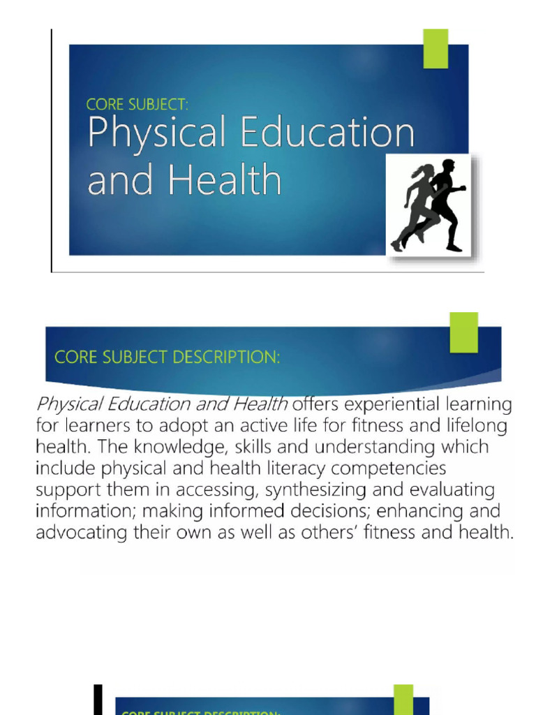Presentation 1 Pe and Health 1 | PDF