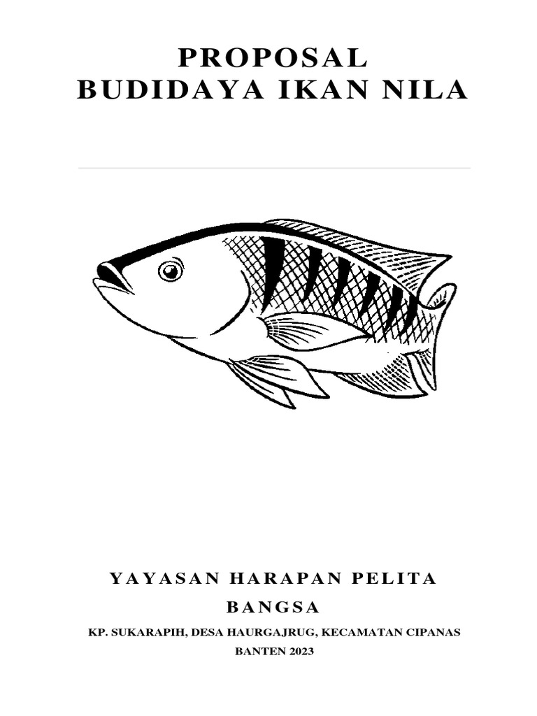 Contoh Proposal Ikan | PDF