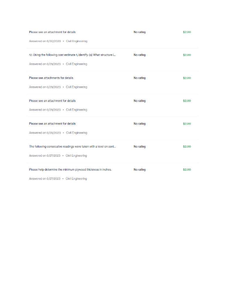 Course Hero Questions | PDF