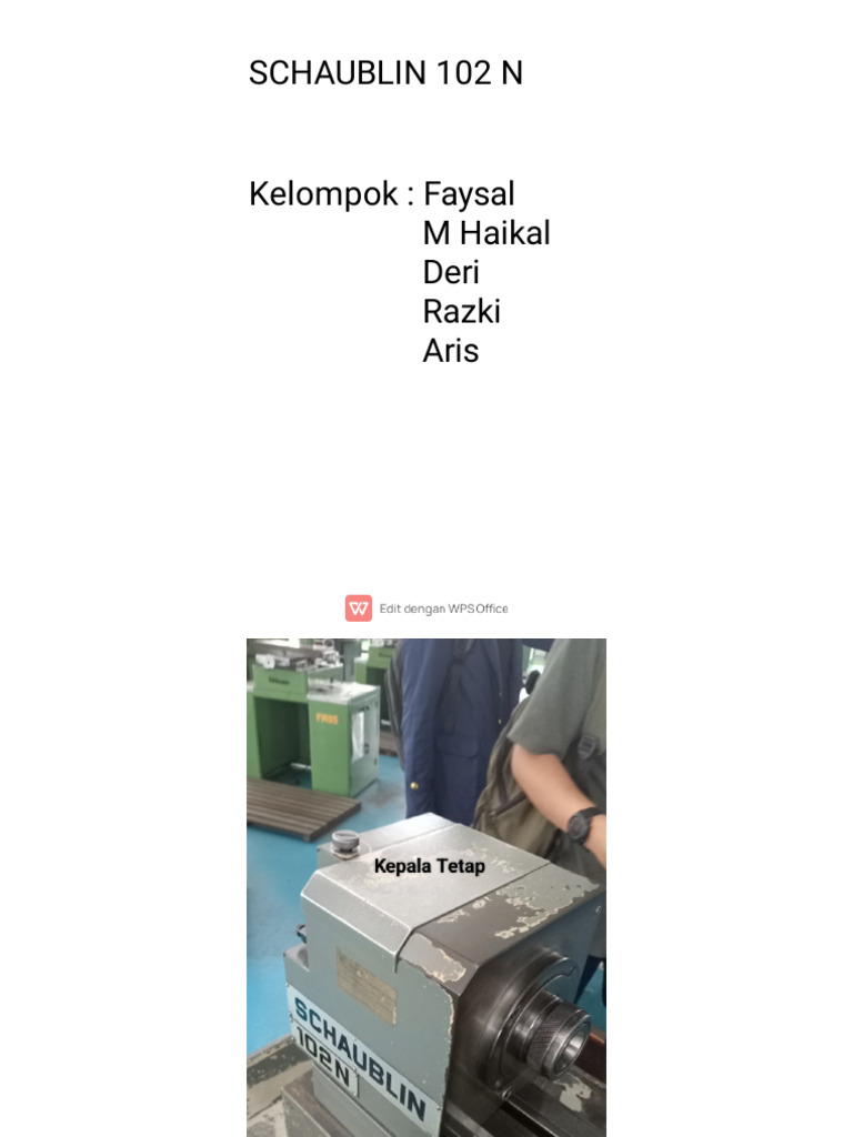 Schaublin 102 N | PDF