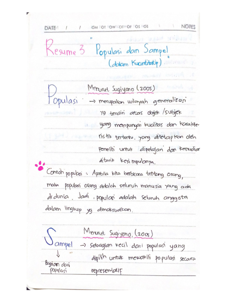 Nabila Azzahra - 23168025 - Resume 3 Metopen | PDF