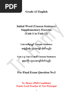 Grade 12 English Teacher's Guide Extract | PDF | Nutrition | Diet ...