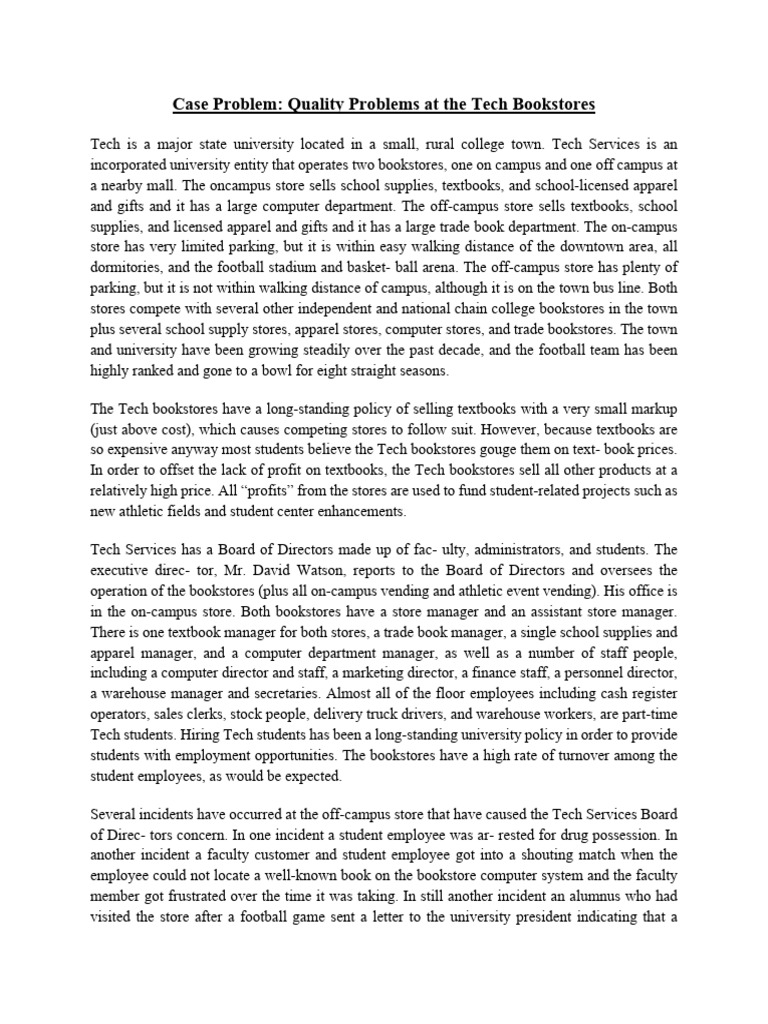 Case Problem 1 Pdf Textbook Employment