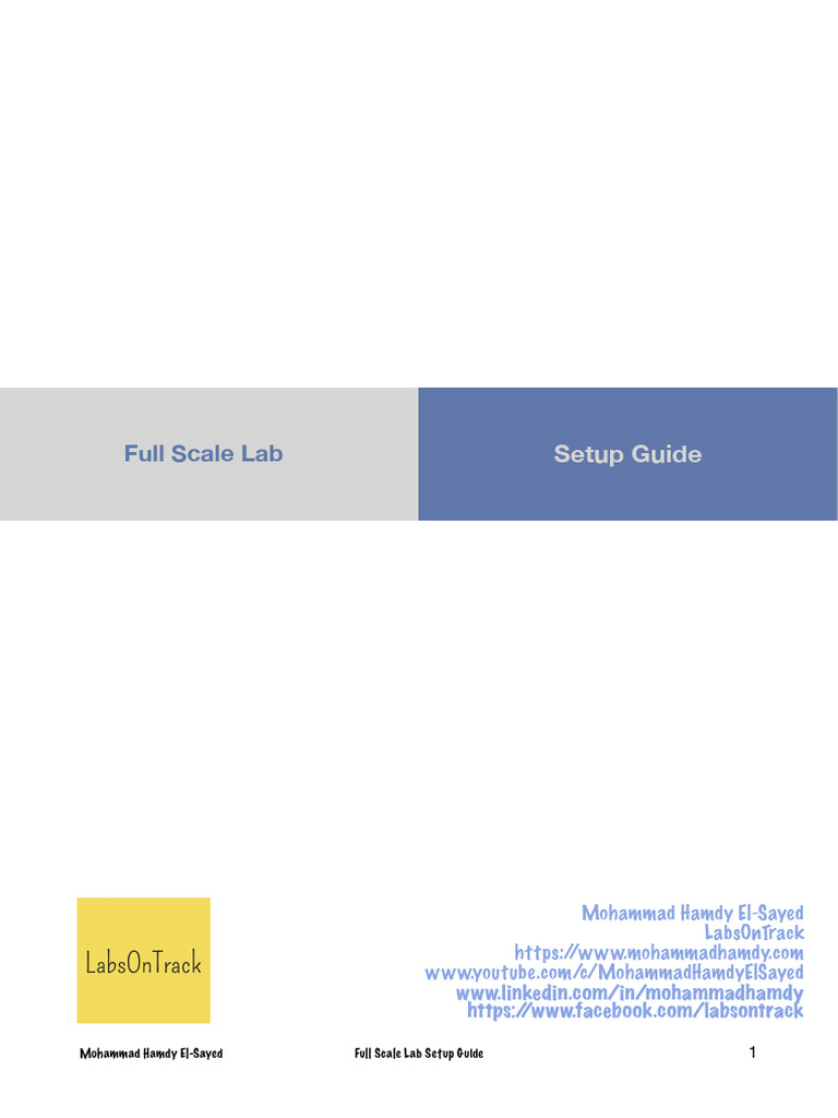 MPLS Lab Setup | PDF