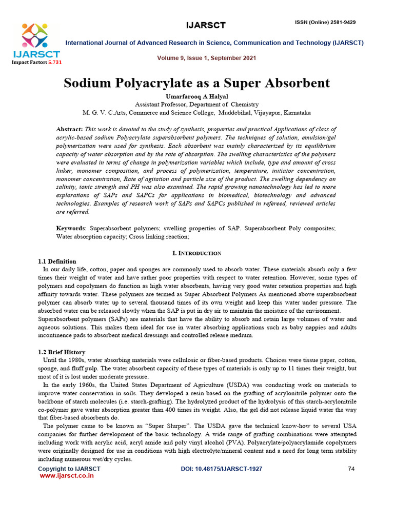 Paper 1927 | PDF | Chemistry | Physical Sciences