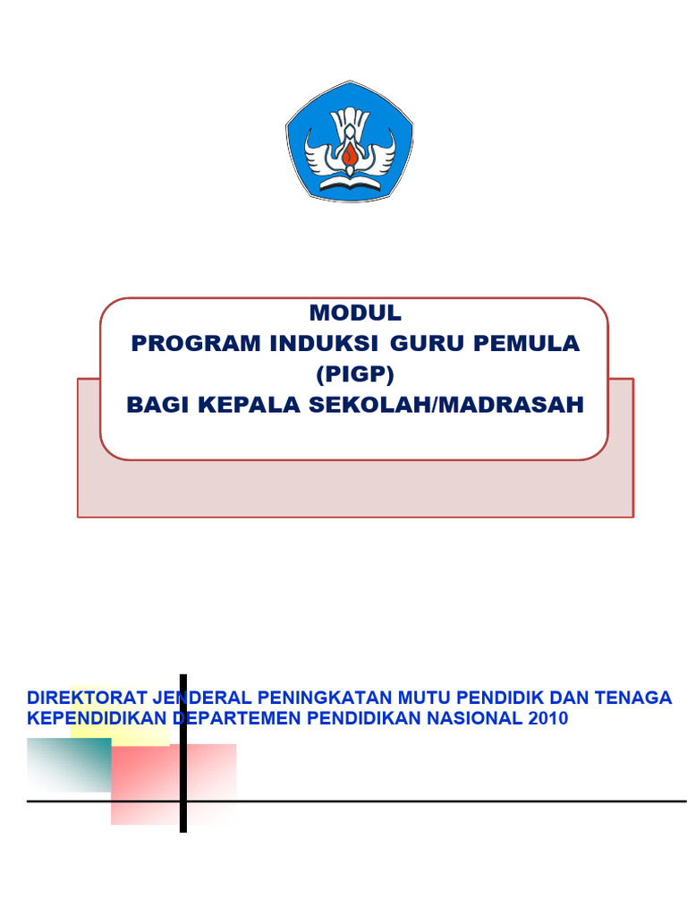 Modul Program Induksi Kepala Sekolah | PDF