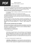 STATCON Pilares | PDF | Statutory Interpretation | Precedent