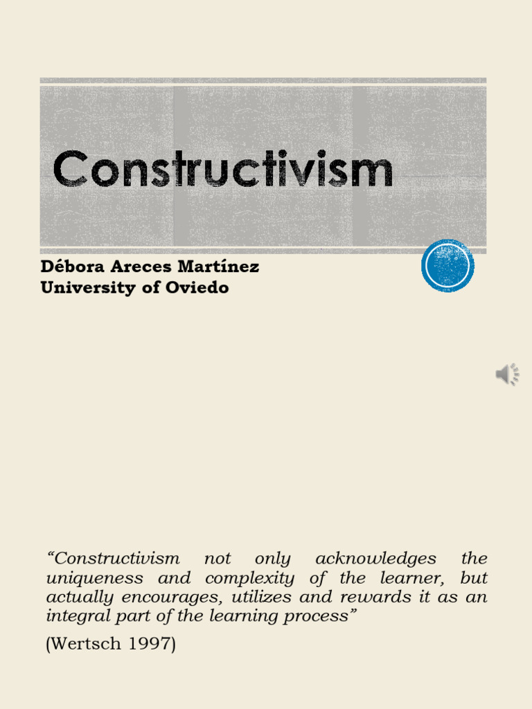 Lesson 3. Constructivism | PDF | Constructivism (Philosophy Of Education) | Psychological Theories